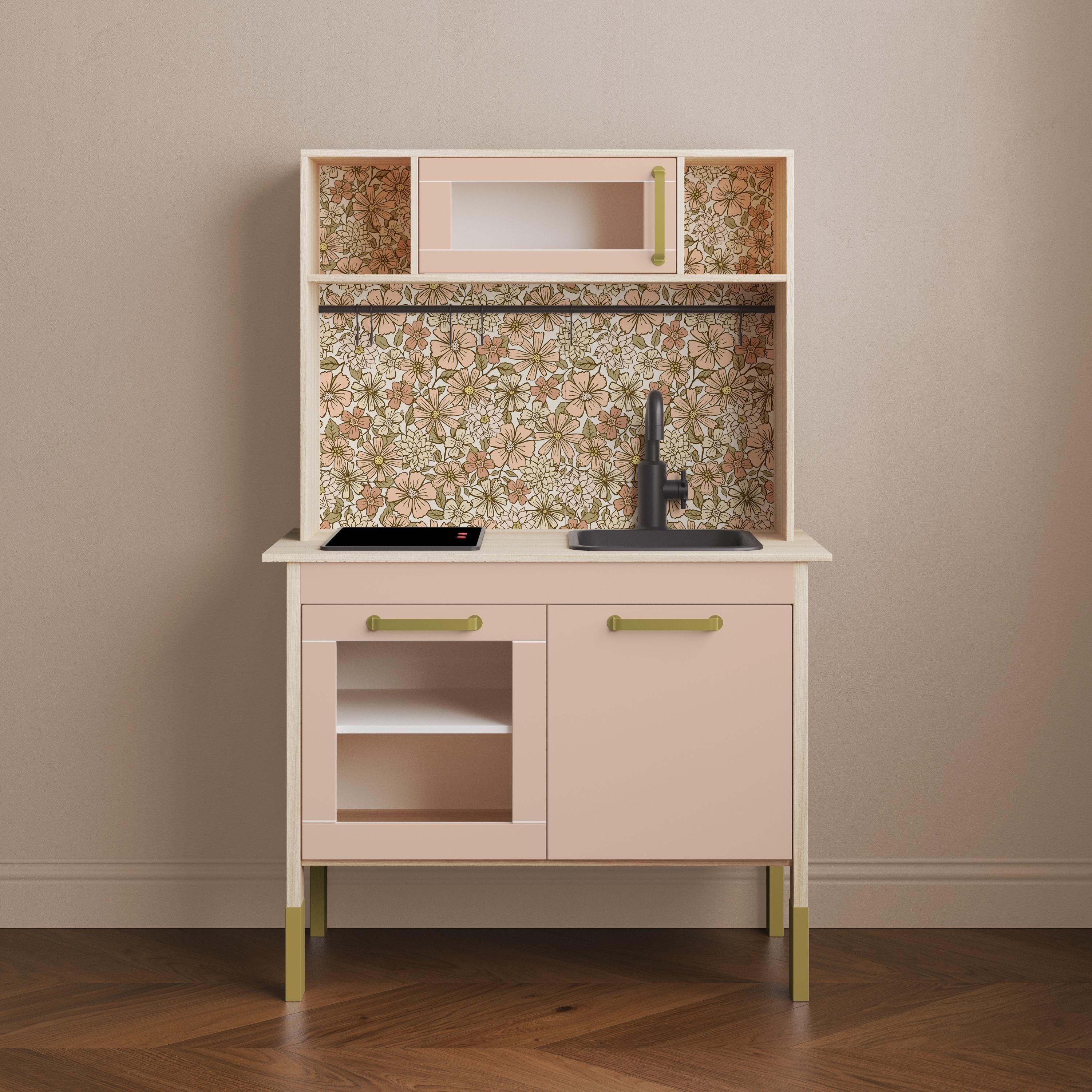 Florence in Bloom Play Kitchen Stickers for IKEA Duktig – Ash & Olive co.