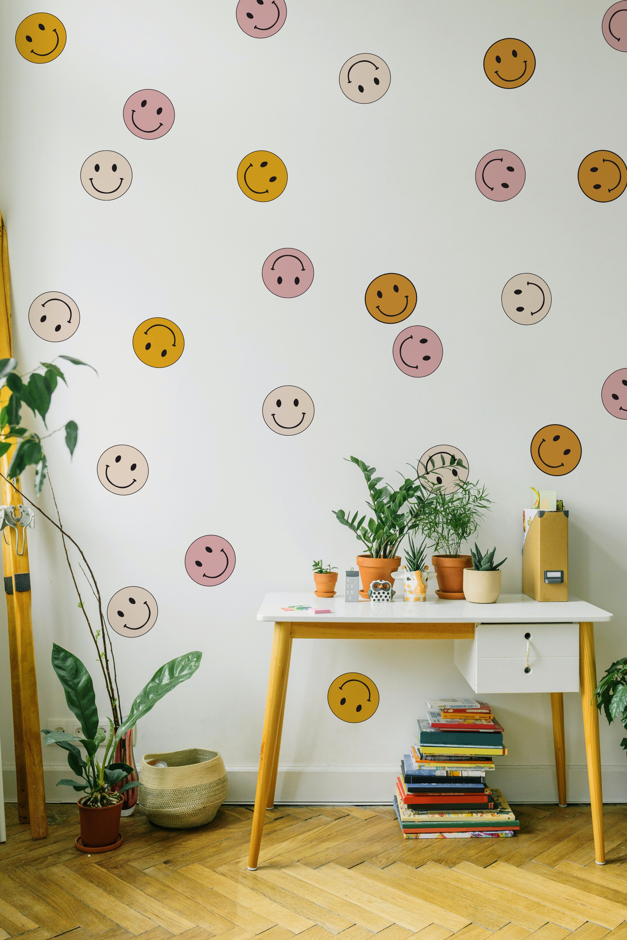 Happy Hippie Smiley Face Wall Decals – Ash & Olive co.